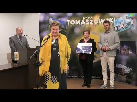 Konferencja dotycząca dofinansowania na wymianę windy w Domu Pomocy Społecznej nr 1 w Tomaszowie M.