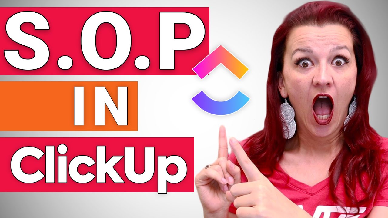 How to set up Standard Operating Procedures / SOPs in CLICKUP