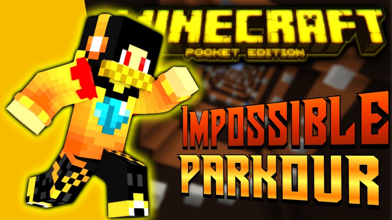 [0.13.0] Minecraft Pocket Edition Impossible Parkour: To The Skies - Hardest Map?
