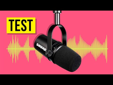 Shure MV7 Test