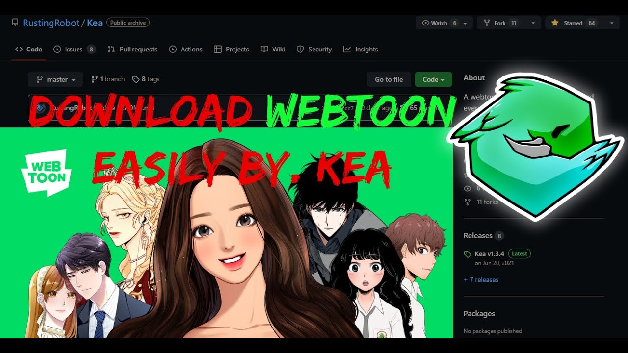 Download Webtoon Easily By. Kea