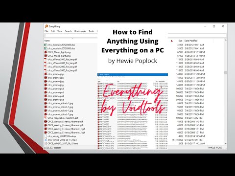 How to Find Anything in Everything on a PC