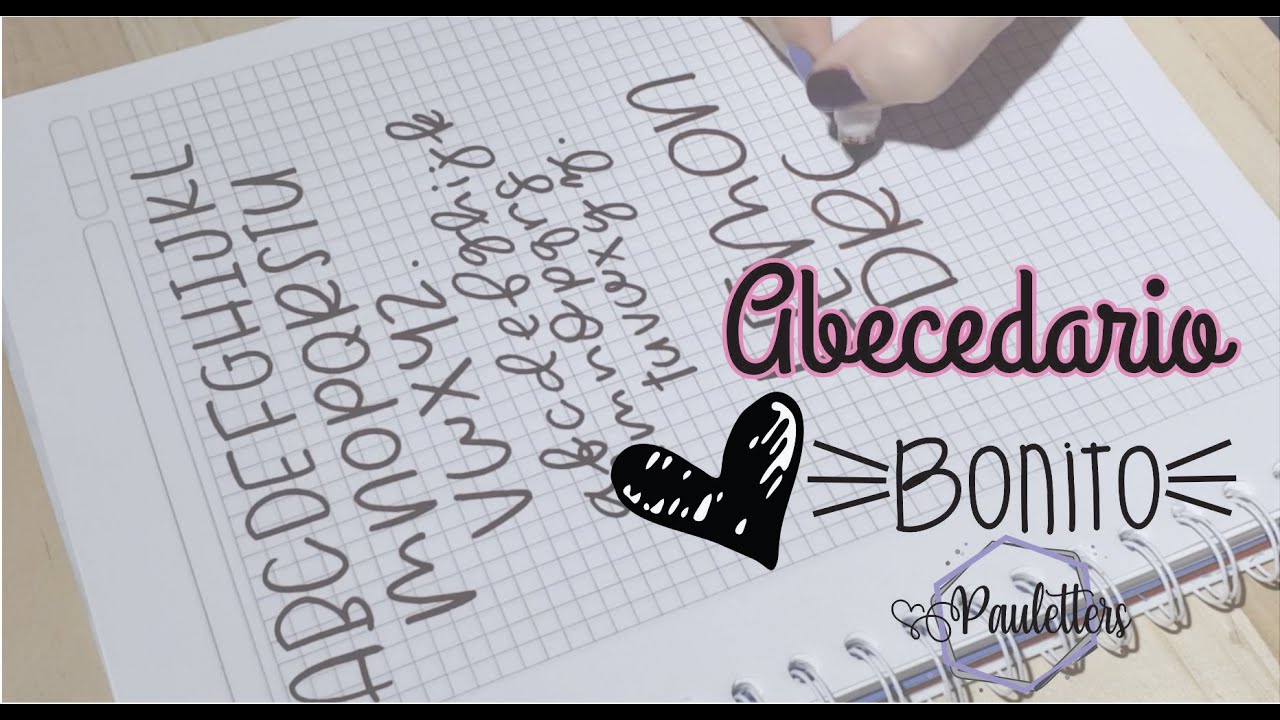 Abecedario Bonito | Lemon Drop | Letra Bonita