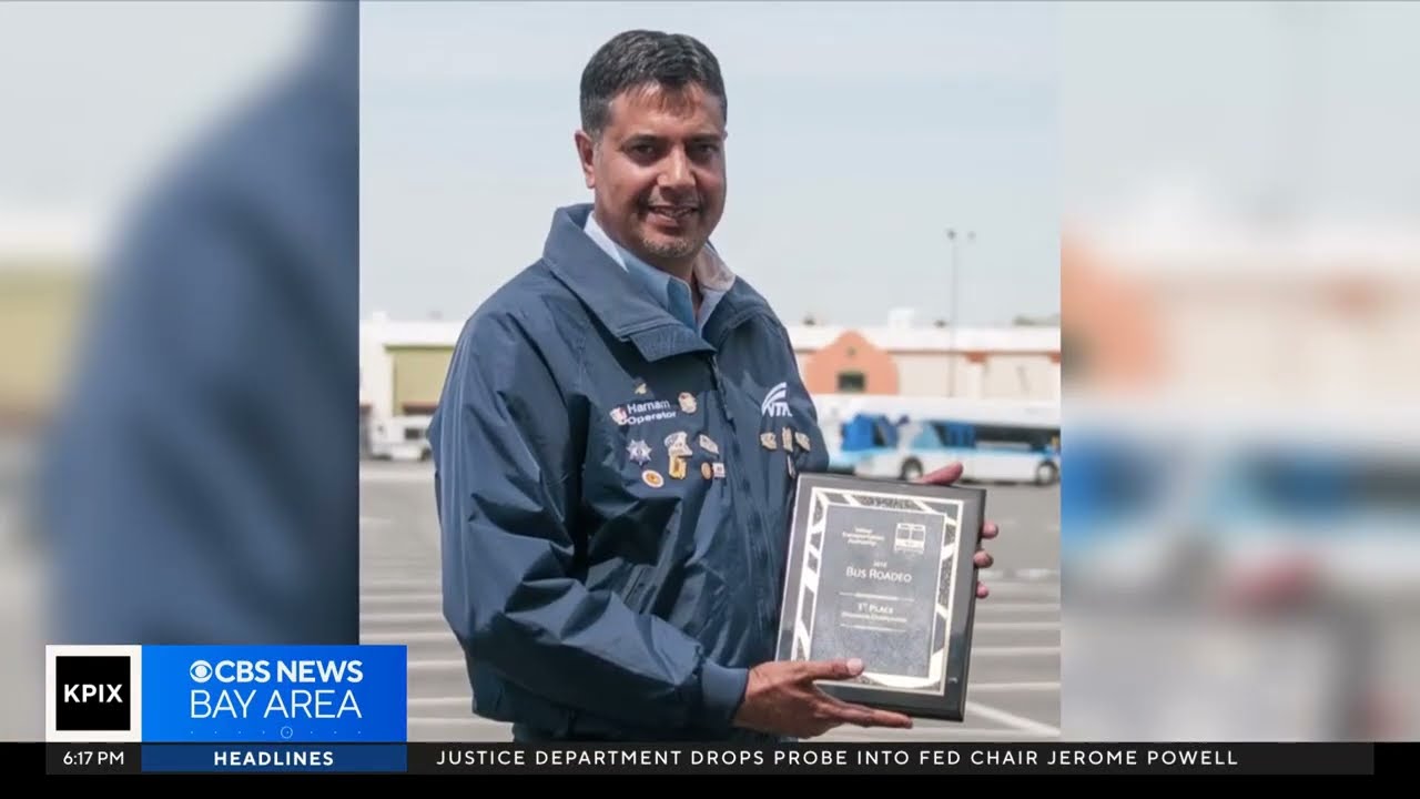 From Daily Routes to the Bus Roadeo: Meet Champion Operator Harnam Sidhu | CBS News Bay Area