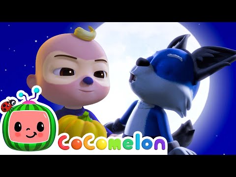 Werewolf Howls at Night🐺 | CoComelon Animal Time - Learning with Animals | Nursery Rhymes for Kids