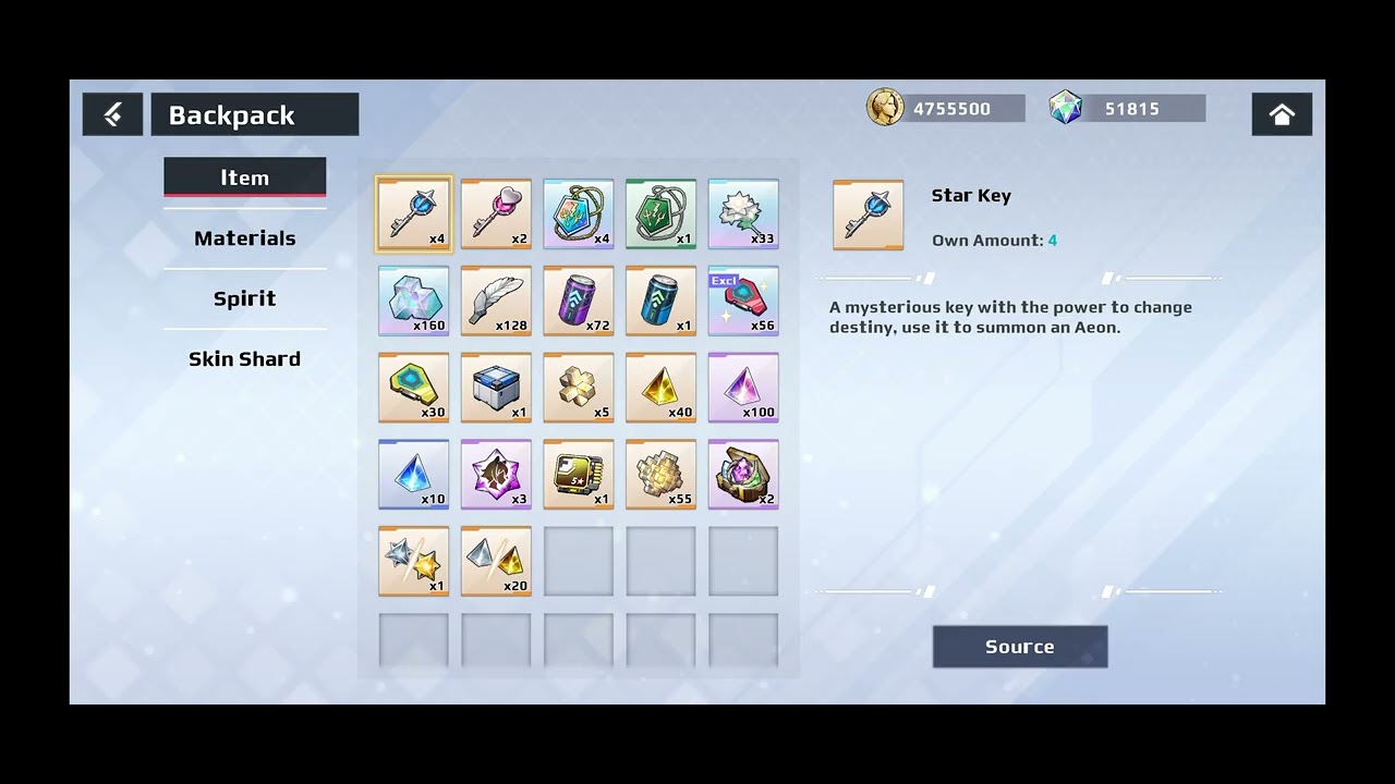 Aeons Echo. The level 100 box.