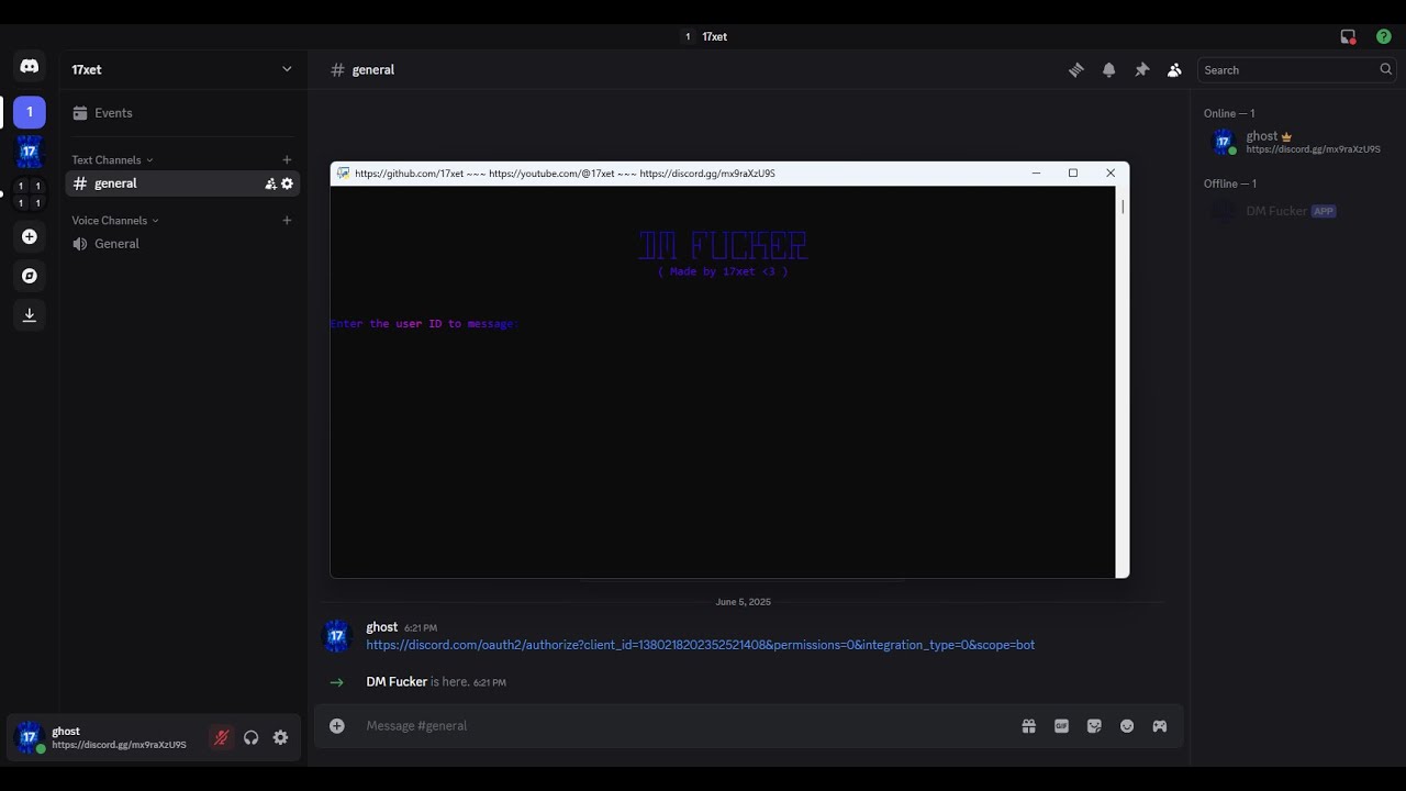 Discord Dm Spammer | Free