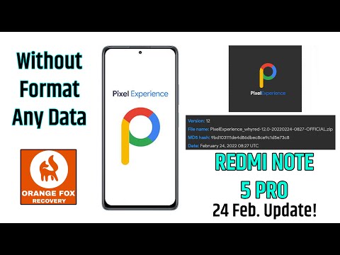 REDMI NOTE 5 PRO PIXEL EXPERIENCE NEW UPDATE | FEBRUARY OTA UPDATE WITHOUT FORMAT DATA | PIXEL ROM