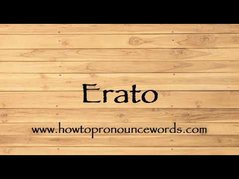How To Pronounce Erato ? How To say Erato New Video