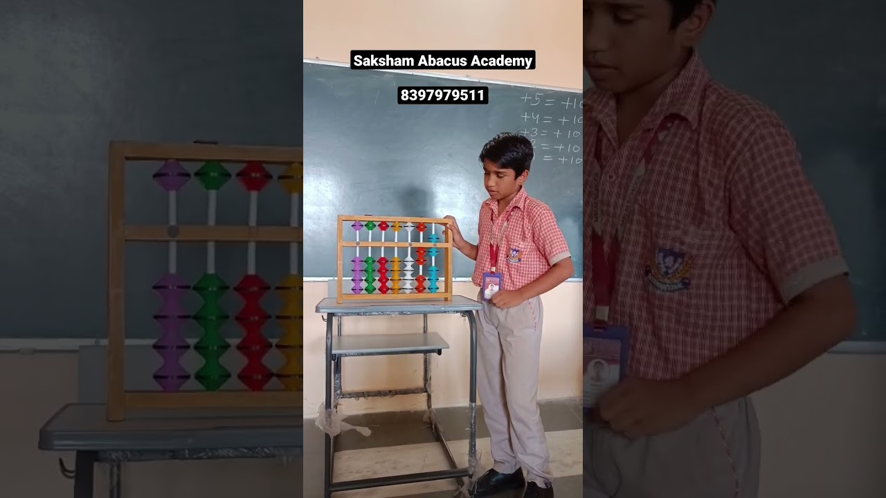Abacus Level 1 || Saksham Abacus Academy #abacus #education #maths #calculation #with #tool