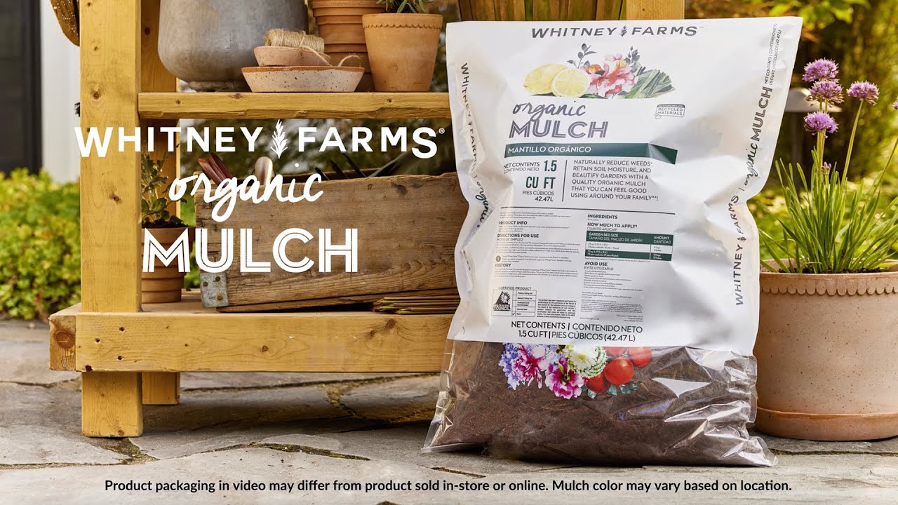 How To Use Whitney Farms™ Organic Mulch