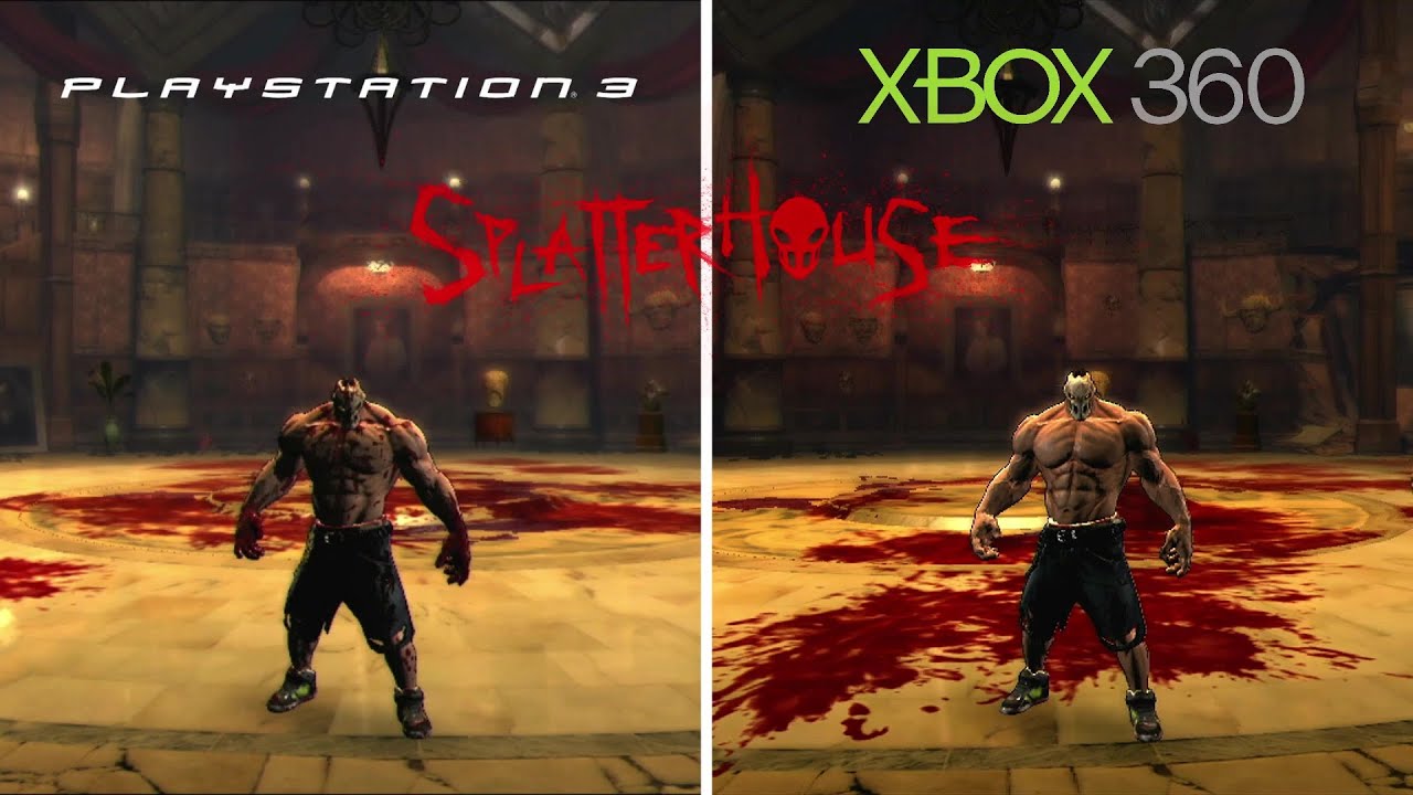 Splatterhouse [2010] PS3 vs Xbox 360 (Graphics Comparison)