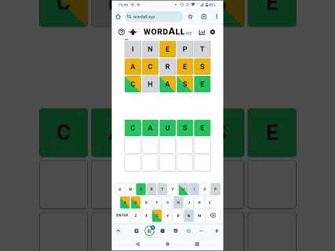 Find ALL the Wordle answers! (WordALL puzzle for 21 Jan 24) #wordpuzzle #speedsolving #wordgames
