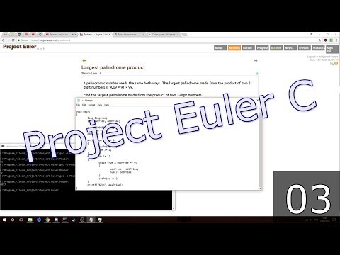 Project Euler in C #3: Largest Prime Factor