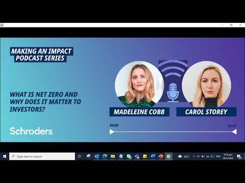 Podcast: What is net zero and why does it matter to investors?