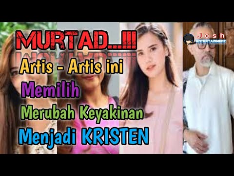 Artis Indonesia yang murtad dan memilih agama Kristen