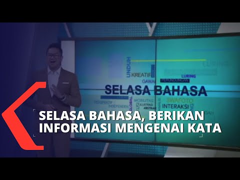 Segmen Selasa Bahasa di KompasTV Berikan Informasi Soal Kata dan Bahasa