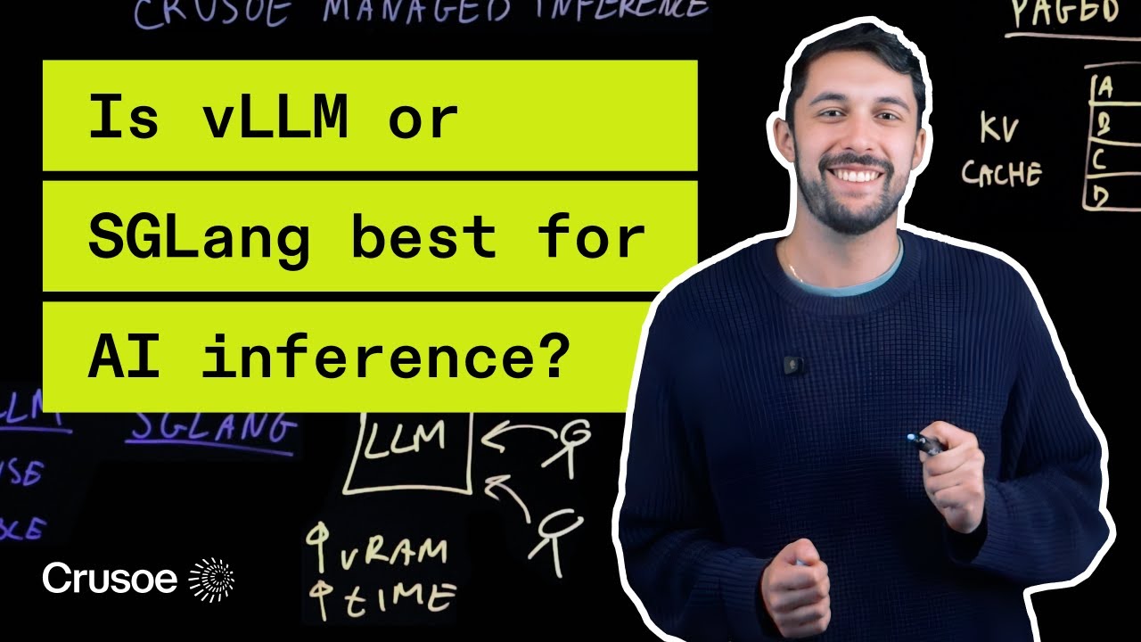 AI Lab: Open-source inference with vLLM + SGLang | Optimizing KV cache with Crusoe Managed Inference
