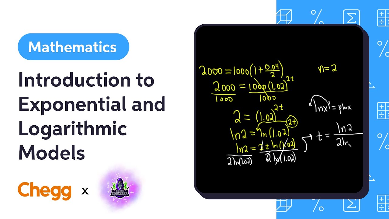 Introduction to Exponential and Logarithmic Models Ft. The Math Sorcerer