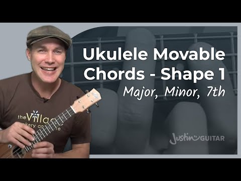 Movable Chords on The Ukulele - Play All Over The Neck!