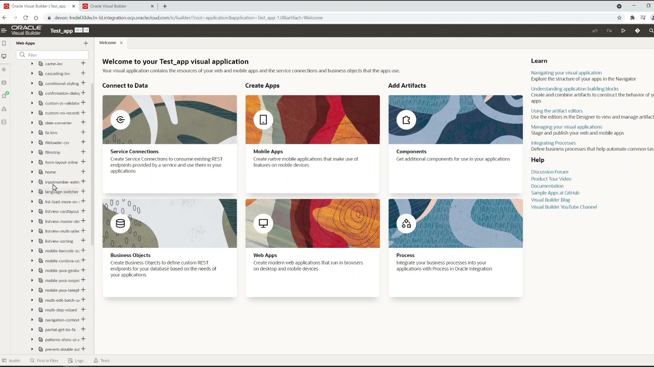 What is Visual Builder