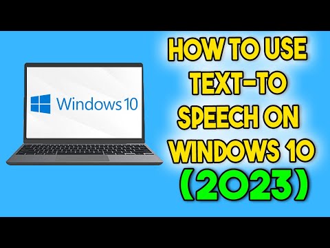 How to Set Up and Use Text-To-Speech on Windows 10 (2023)