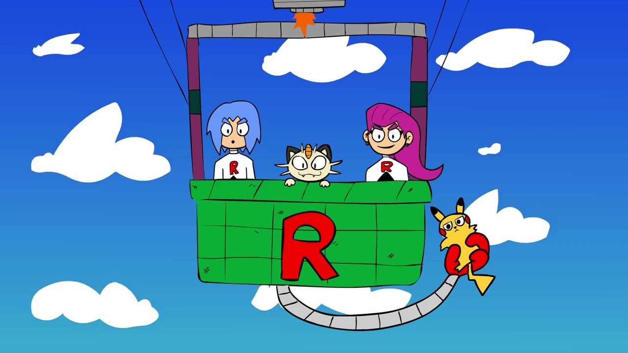 Meowth goes overboard - Animated