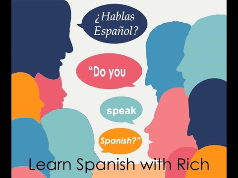Learn Spanish with Rich- cognate conversion trick ant and ent words become ante and ente
