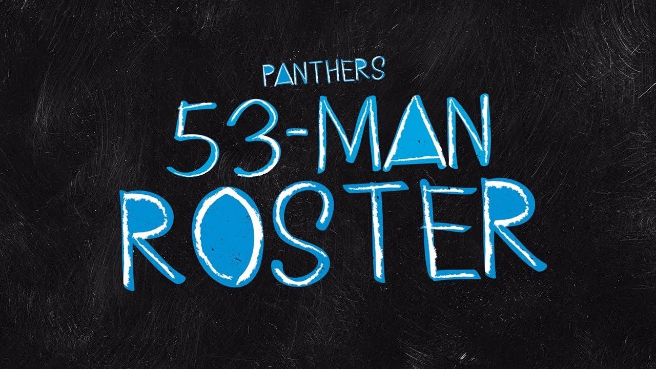 Three-year-old Panthers expert reveals Carolina's 53-man roster