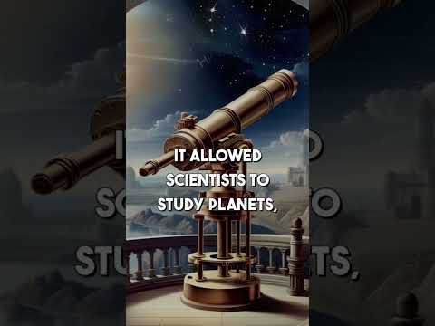 Telescope 1608 Hans Lippershey #science #history #inventions #machine #old #foryou #historicalfacts