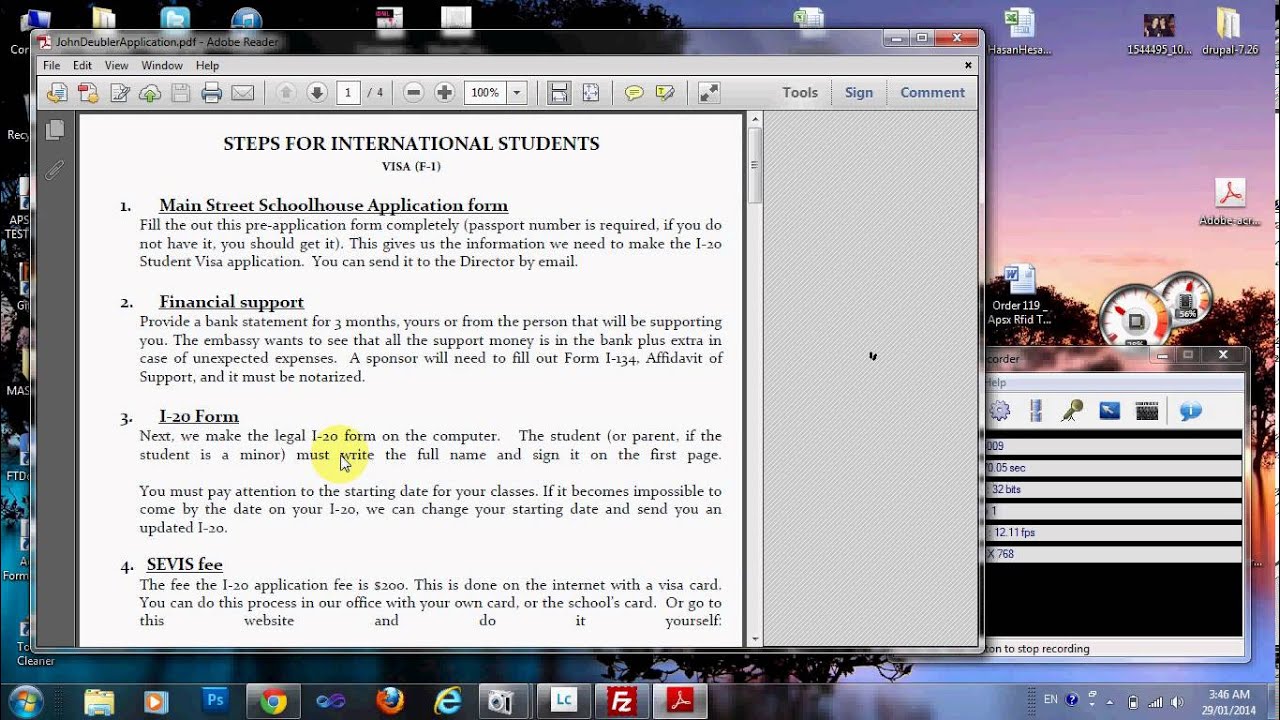 International Student Application Form