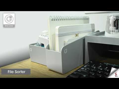 Gray Label File Sorter