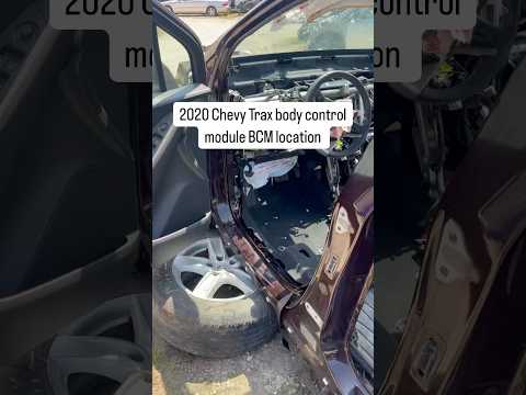 2020 Chevy Trax body control module computer BCM location 13521148