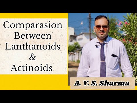 Comparison between Lanthanoids and Actinoids //Similarities //Differences