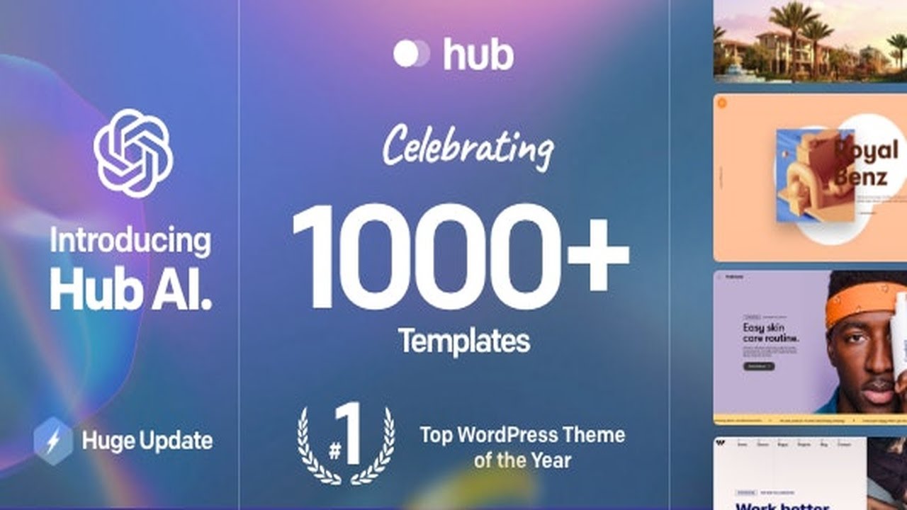 Hub - Responsive Multi-Purpose WordPress Theme Free Download
