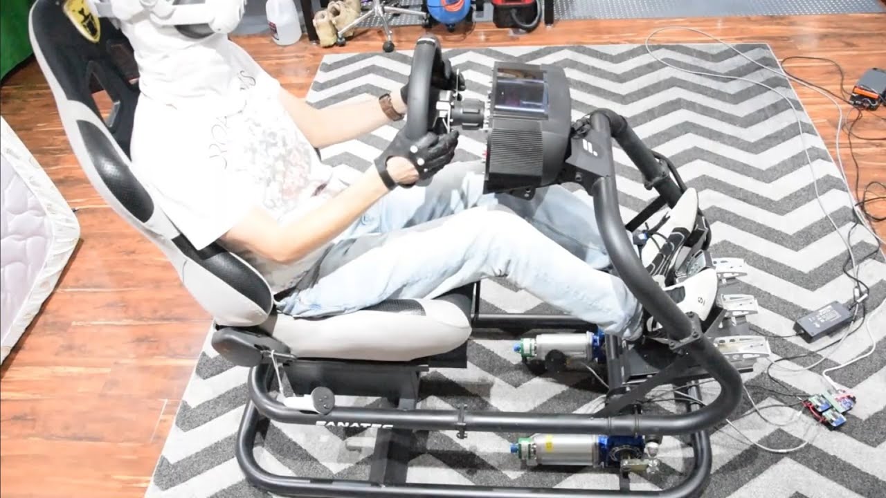 DIY sim racing motion simulator build