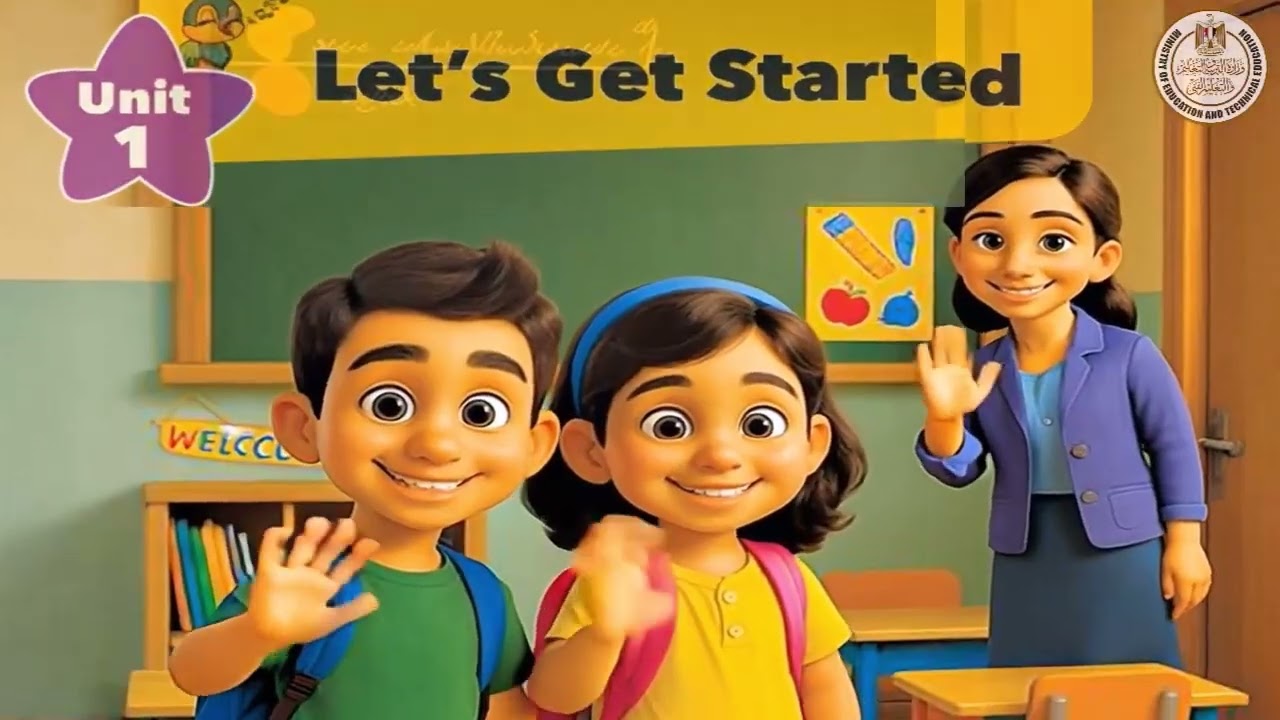 English primary 2 unit 1 L 1  Listening and Speaking  term1_2025_2026 video