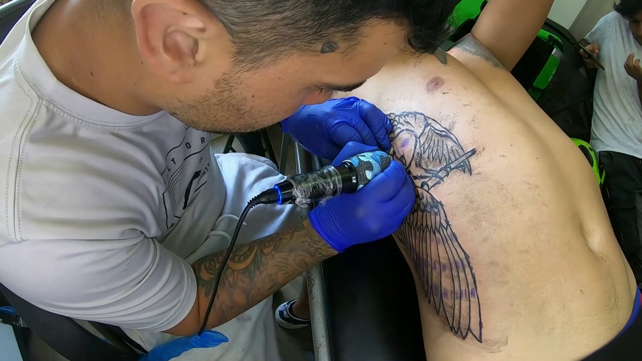 TATUAJE / TIME LAPSE ⏲/ OWL (lechuza)🦉