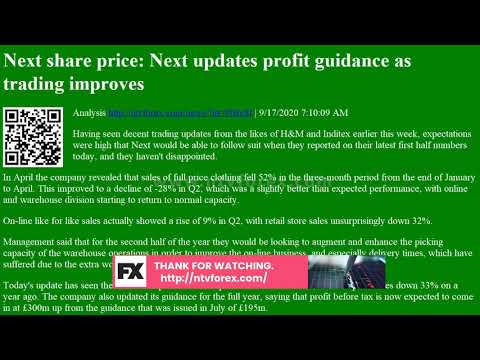 Analysis Next share price: Next updates profit guidance as trading improves