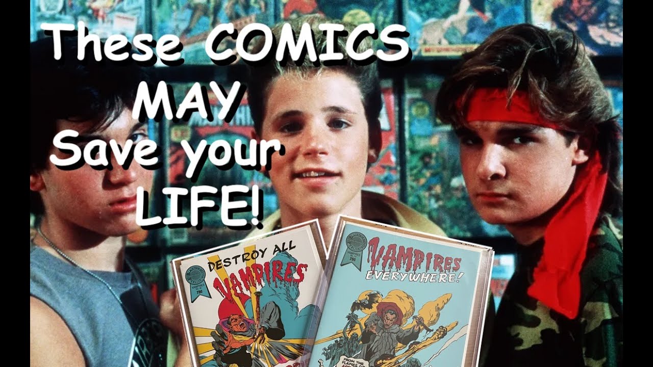 Lost Boys Prop Replica COMICS! Vampires Everywhere and Destroy All Vampires