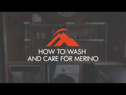 How to wash merino