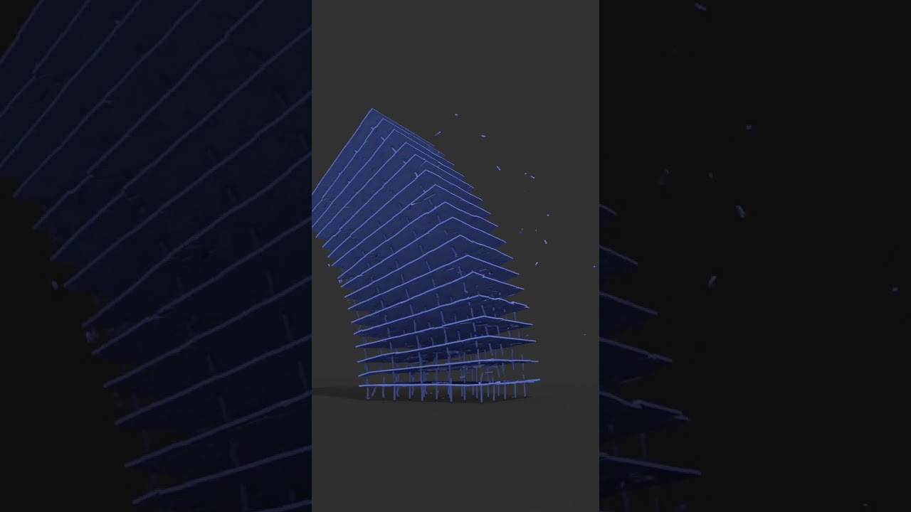 Destruction with Guided Simulations (Tyflow tutorial)