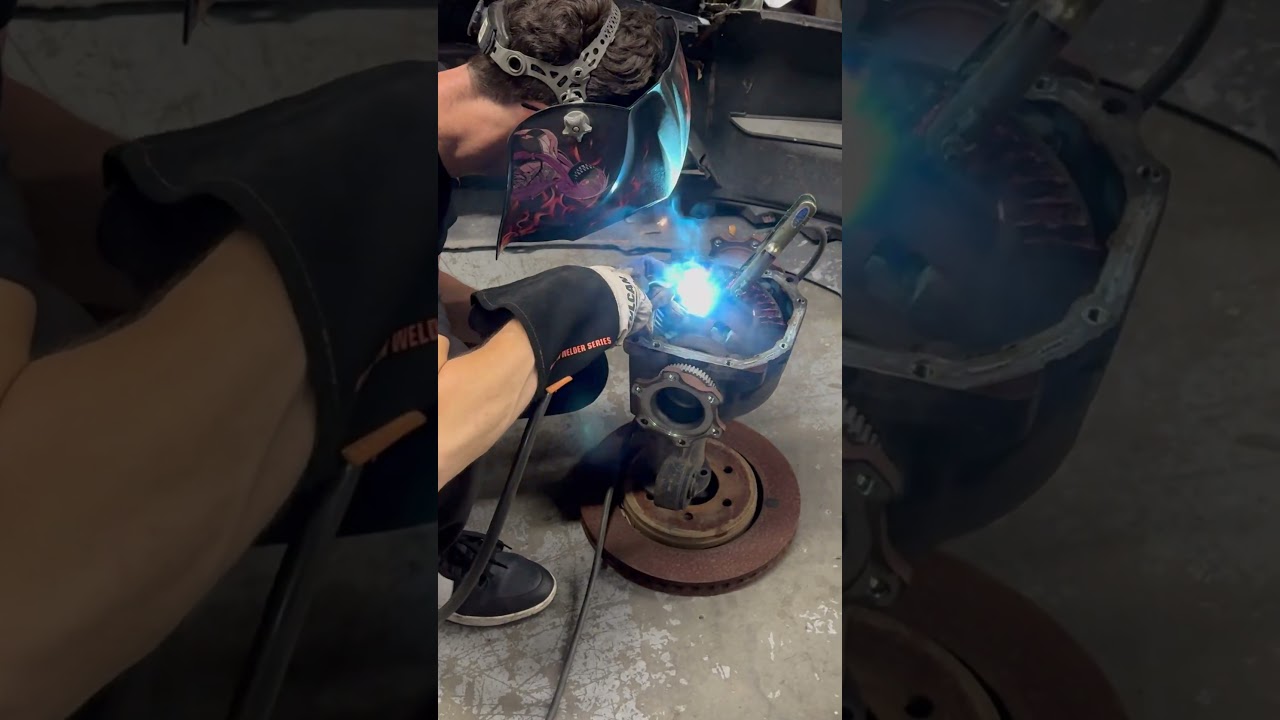 Welded diff on the street car 🥰 #lazarusgarage #cars #drift #mechanic