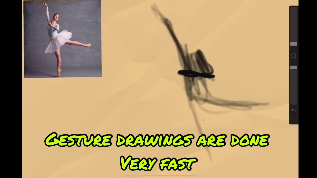 2020 Drawing Lesson number 3 “Gesture Drawing Exercise”