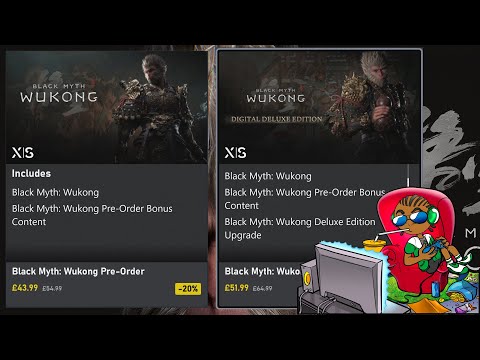 Black Myth: Wukong Xbox Edition Comparison | Standard vs Digital Deluxe + Preorder Bonus Breakdown