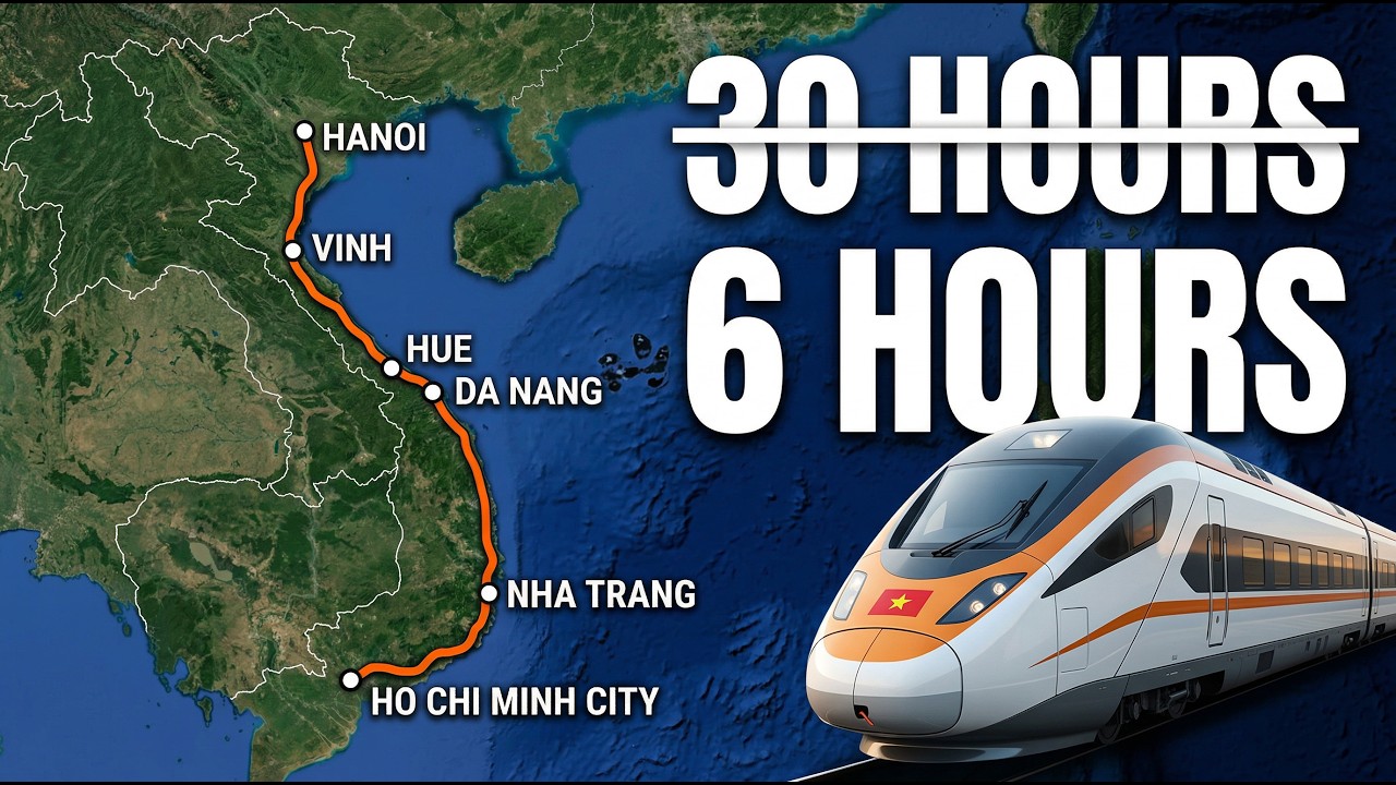 How Vietnam Is Building a $67B High Speed Railway Across the Country