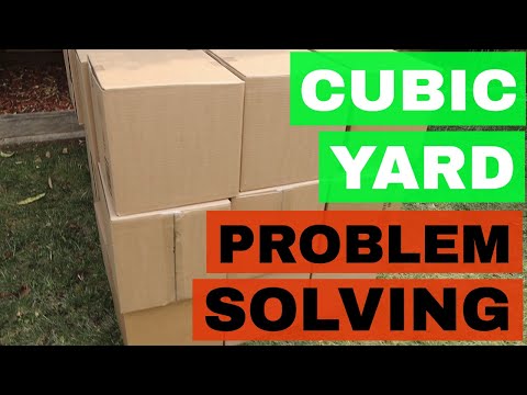 How much is a CUBIC YARD? (EASY Way to Understand MATH)