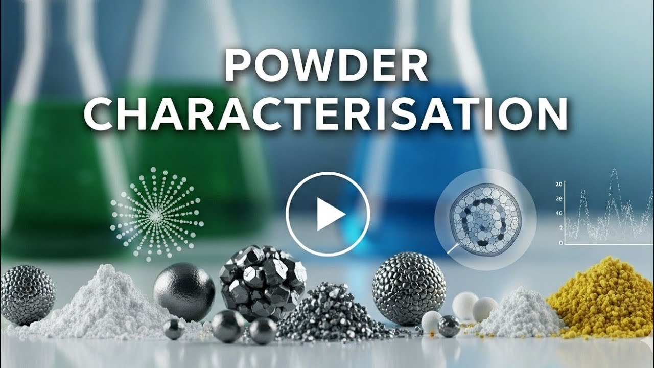 Powder Characterization in Real World: Every Step Explained | Pharma & Pharmaceutics Lecture