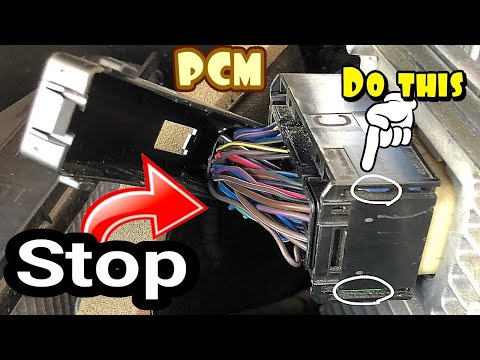 Here's what to do if your car computer PCM ECU Connector do this.