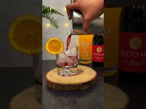 Alizé & Tutto Mio Sparkling Sunset Cocktail